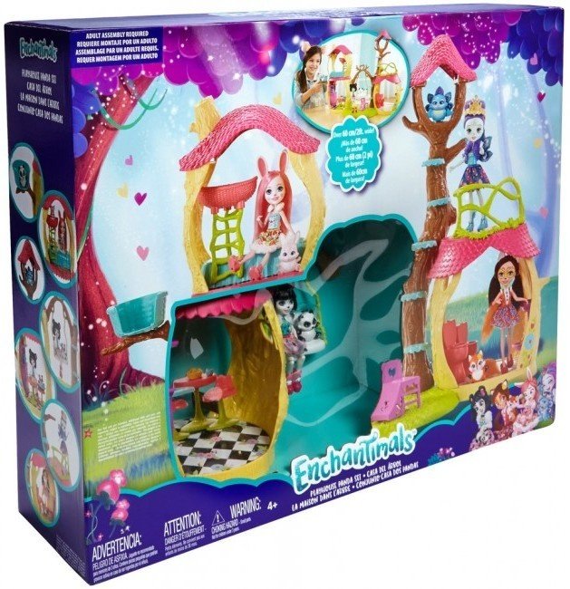 Игровой набор Enchantimals Лесной домик панды Дрю (FNM92) – купить в ...