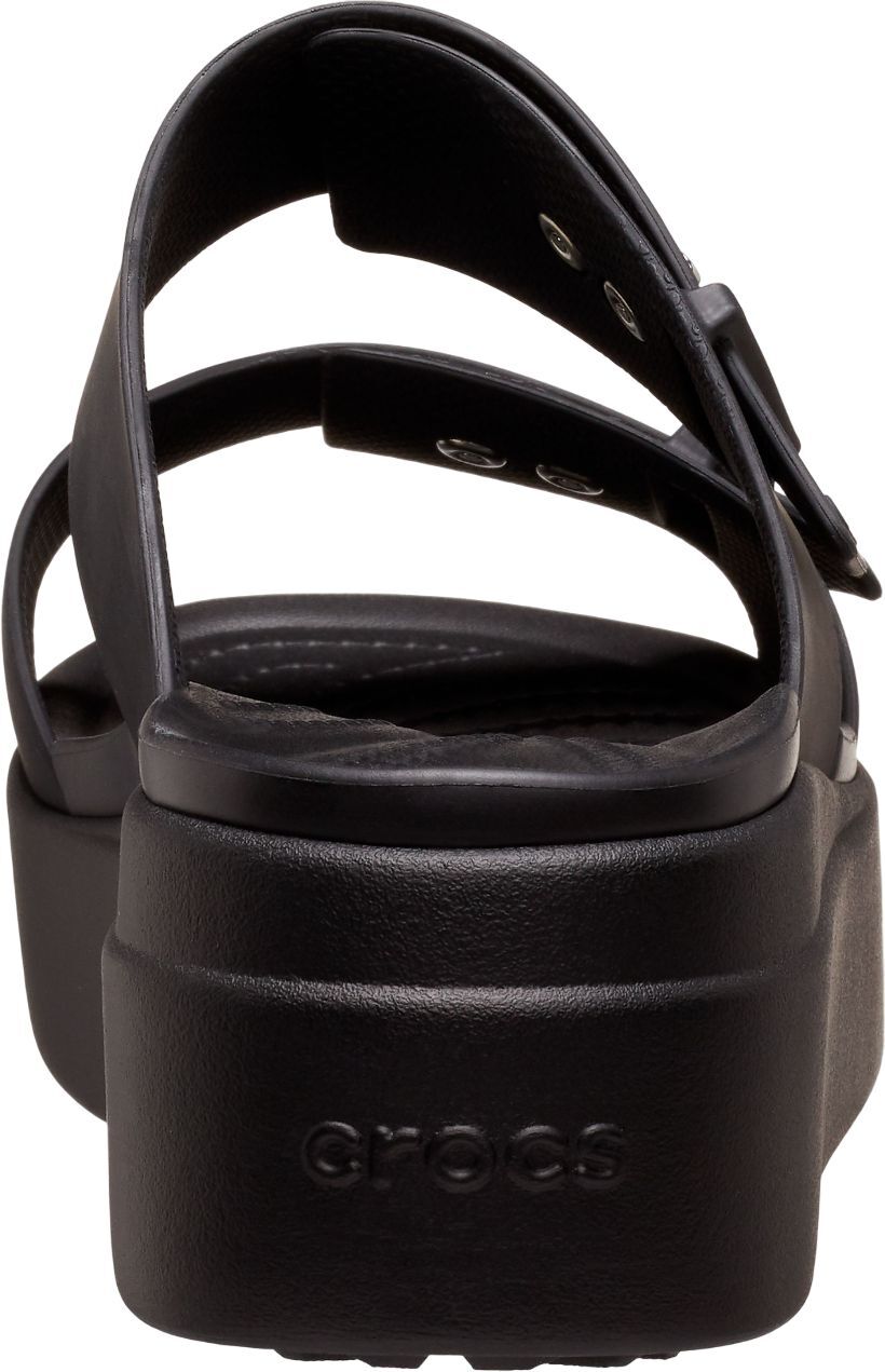 Шлёпанцы женские Crocs Brooklyn Buckle Low Wedge 207431-001 36-37 (W6 ...