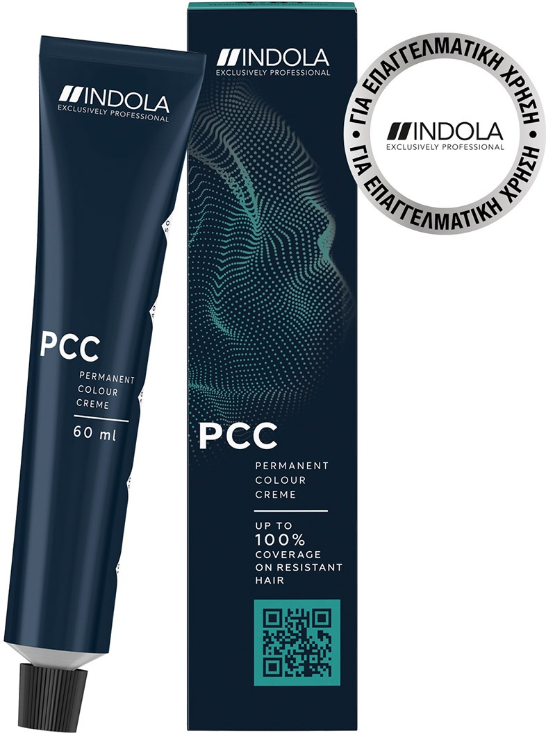 ≡ Перманентна крем-фарба Indola Permanent Caring Color 7.0 Середній ...