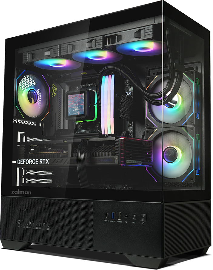 Корпус Zalman Chronix V2 без БП (CHRONIXV2BLACK) – купить в Киеве ...