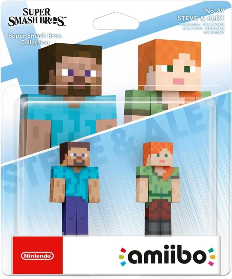 Фигрука Amiibo Minecraft Steve and Alex (45496381059) – купить в Киеве ...