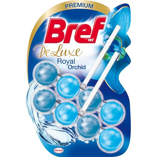 Блок туалетный Bref De Luxe Роскошная орхидея 2*50г – купить в Киеве ...