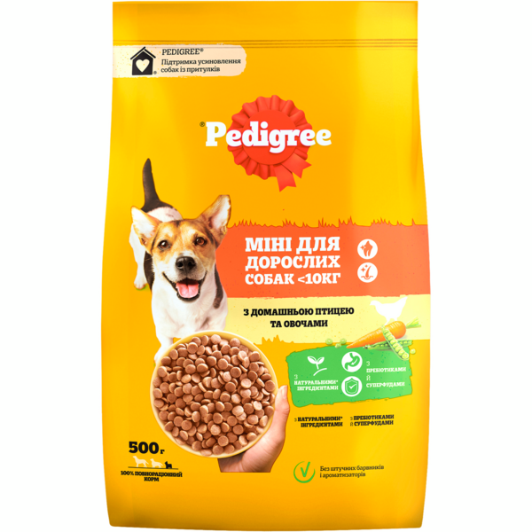 ≡ Упаковка сухого корму для дорослих собак малих порід Pedigree з ...