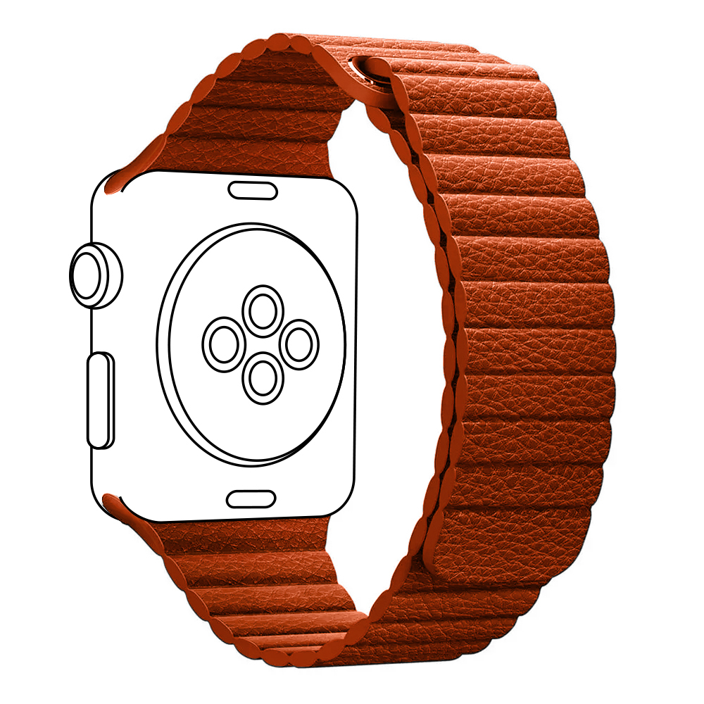 ≡ Ремінець ArmorStandart Leather Loop для Apple Watch 42 (Series 11-10 ...