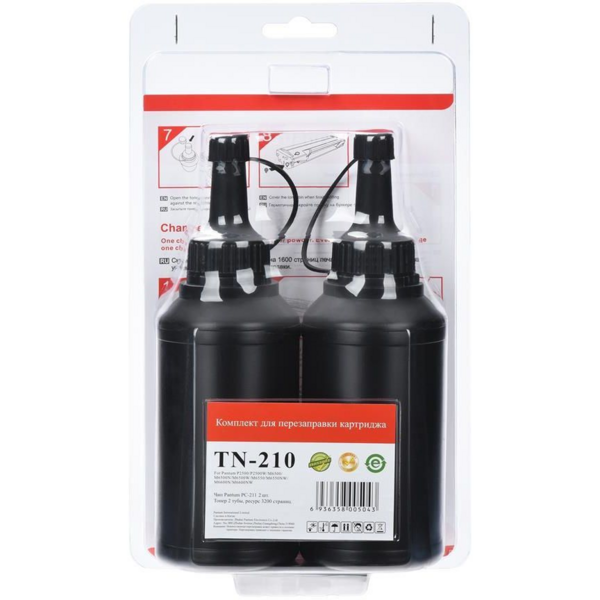 ≡ Комплект для заправки картриджа Pantum PC-230E/PC-211EV/PC-211P (2 ...