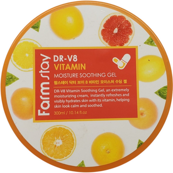 Гель для тела FarmStay Dr-V8 Vitamin Moisture Soothing Gel 300 мл ...